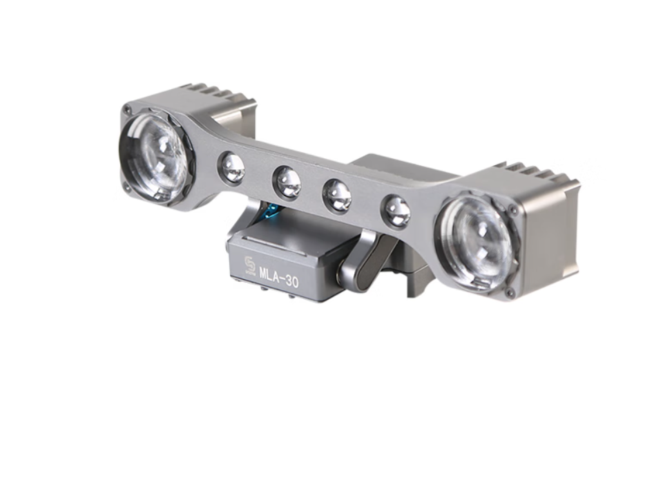Searchlight warning light module